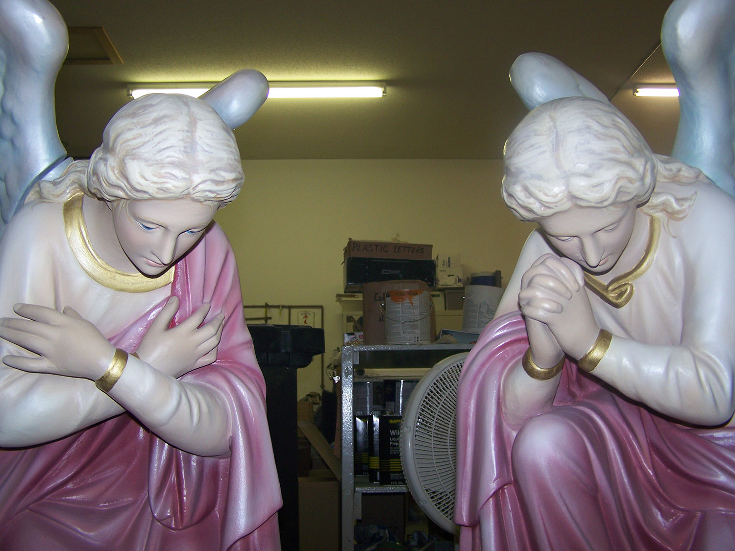 Dependable Painting Company » Holy Trinity Church Statue Restoration