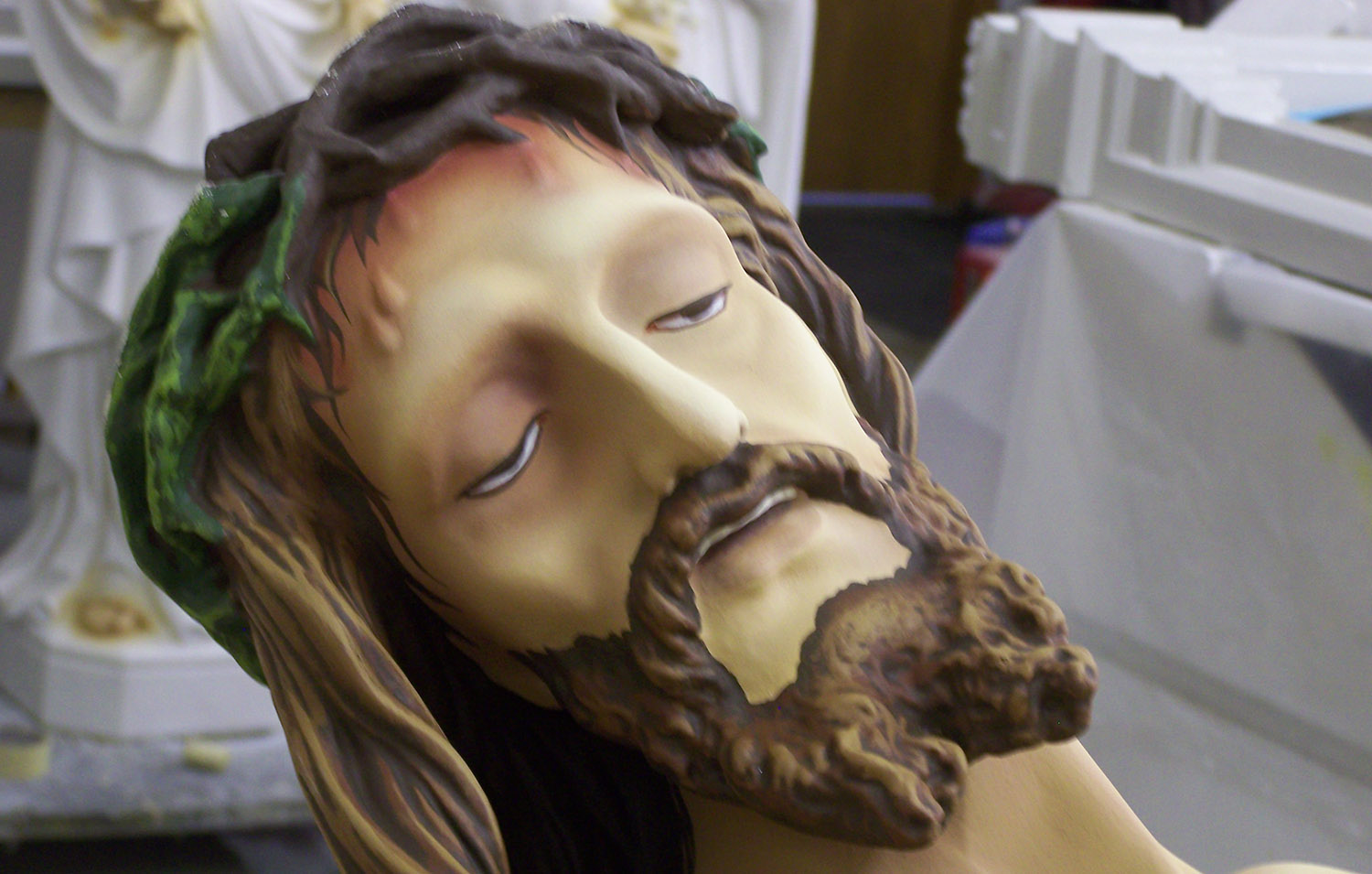 Dependable Painting Company » Holy Trinity Church Statue Restoration