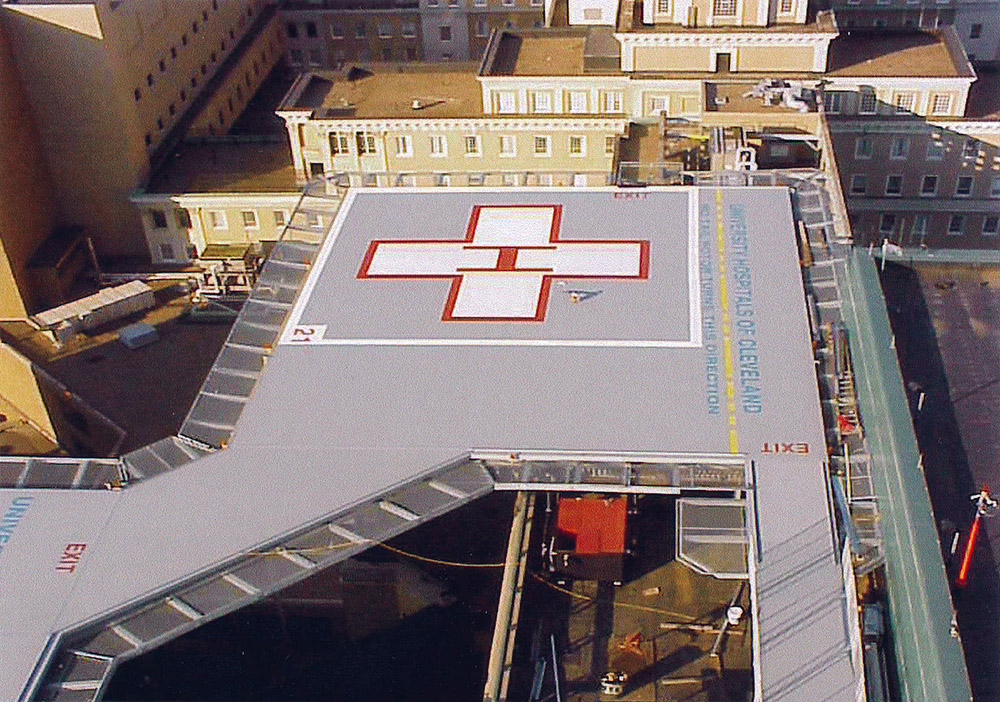 Dependable Painting Company » University Hospitals Helipad