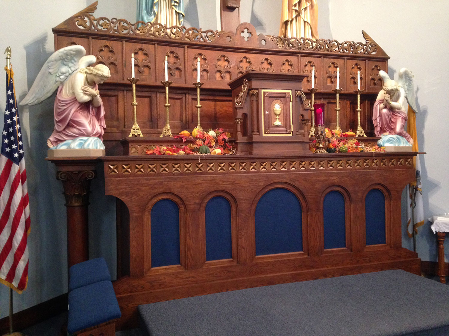 Dependable Painting Company » Holy Trinity Church Statue Restoration