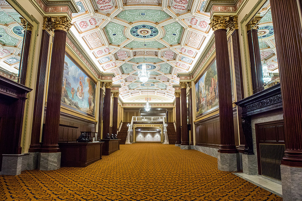 Dependable Painting Company » Ohio Theatre Lobby